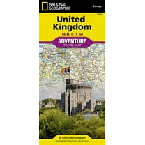 National geographic adventure travel maps: united kingdom (other ...