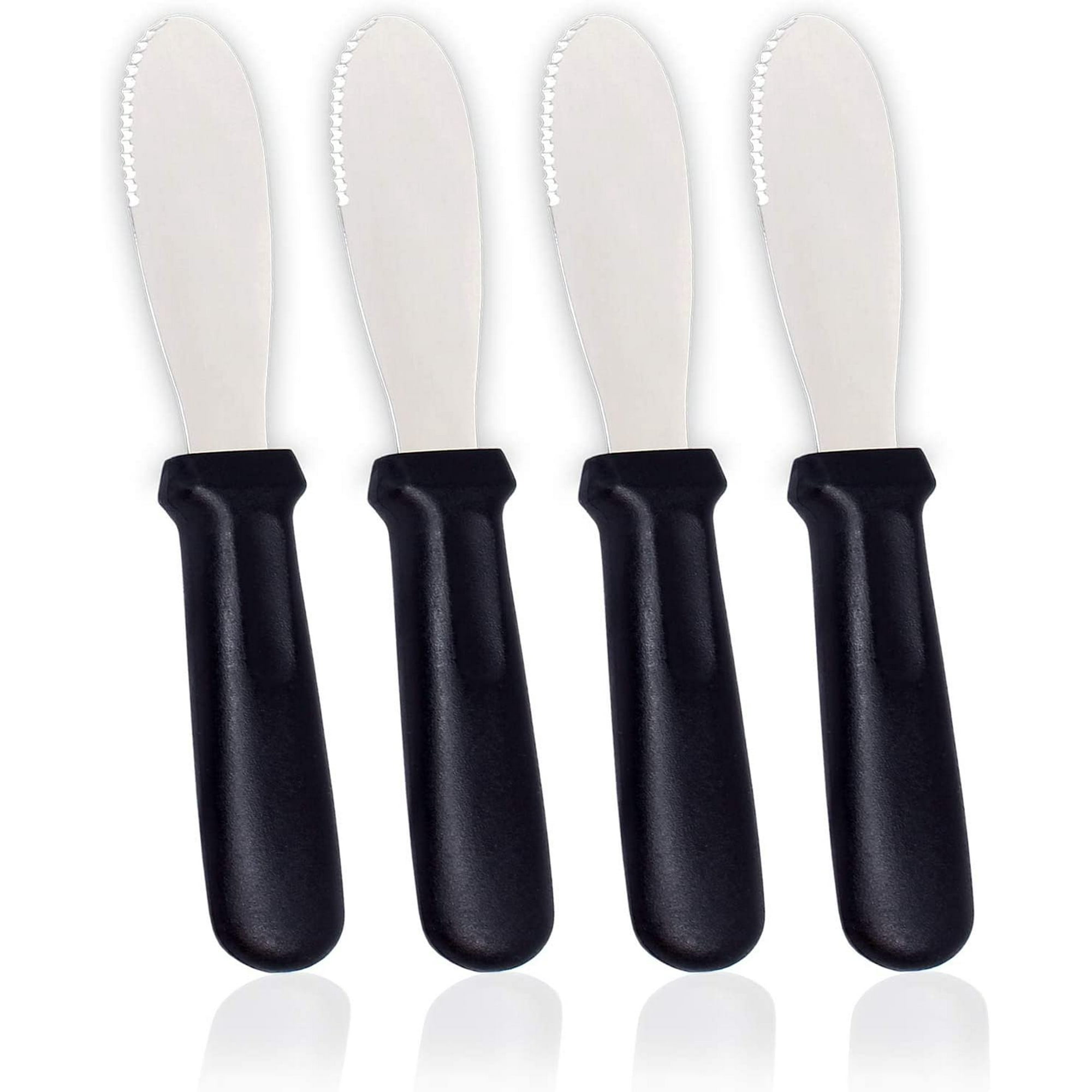 Click here for Surjde Butter Spreader Knives 4 Pcs Wide Blade Sta... prices
