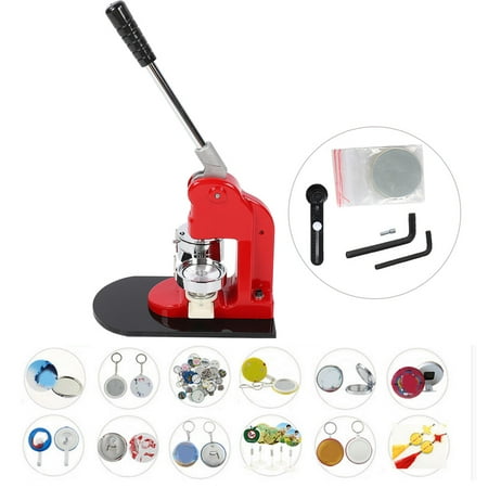 Button Maker, Hand Punch Press Tool, Comfortable Badge Maker, For ...