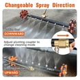23INCH 2-in-1 Pressure Washer Surface Power Attachment with 7 Nozzles ...