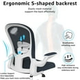 Lioncin Ergonomic Office Chair, Comfort Home Office Task Chair, Lumbar ...