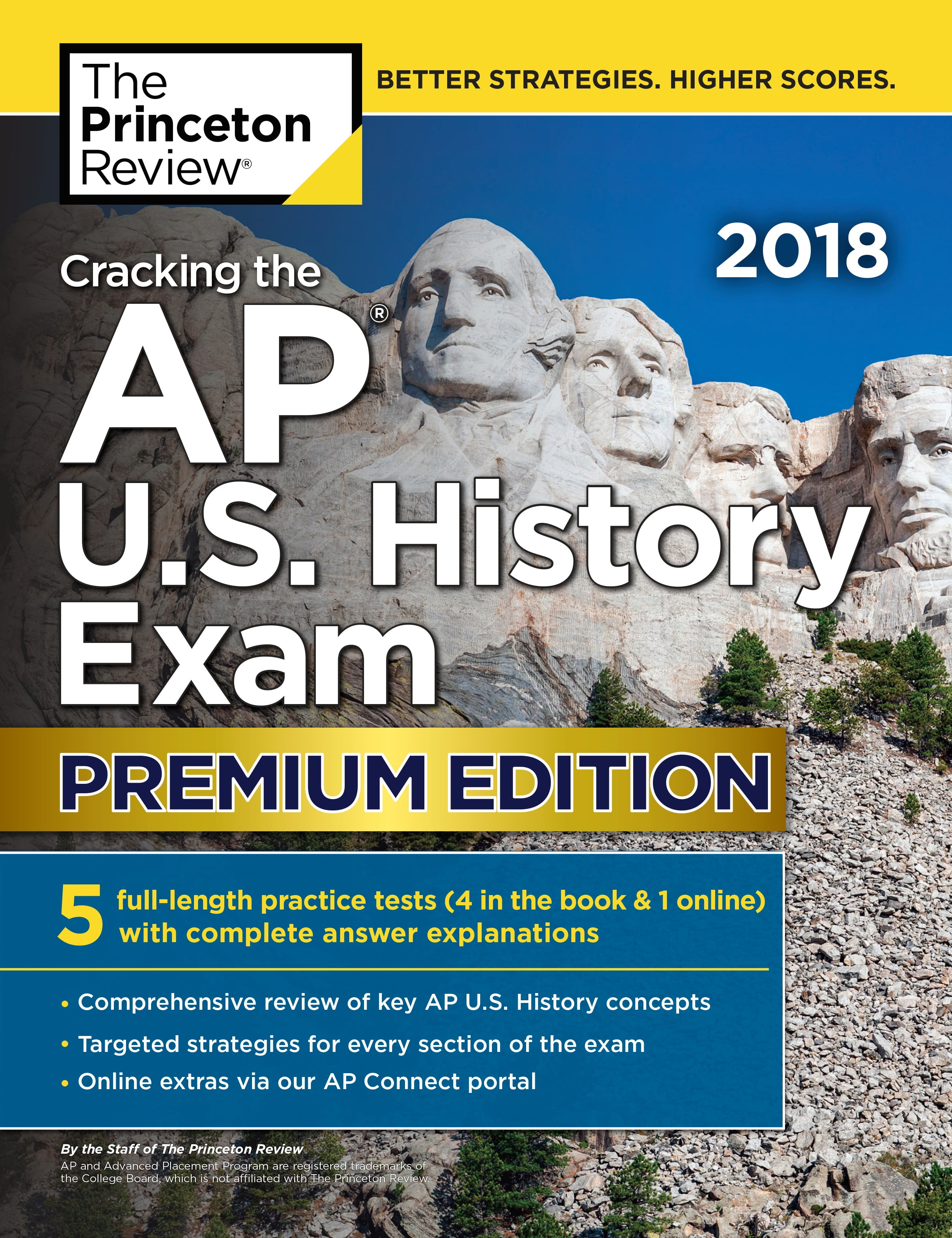 College Test Preparation: Cracking the AP U.S. History Exam 2018 ...