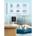Victure Baby Monitor, Indoor Security Camera, Pet Monitor via APP, Zoom ...