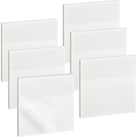 Junmo 300 Sheet Transparent Sticky Notes, 3" x 3" Clear Sticky Notes ...