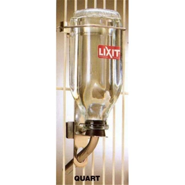 LIXIT Lixit Pet Waterer with Large Tube - .63 in. diameter- 32 oz ...