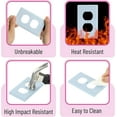Bates Duplex Receptacle Wall Plates, 2pk, Blue Outlet Cover Plates ...