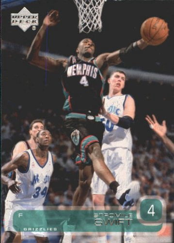 2002-03 Upper Deck #76 Stromile Swift NBA Basketball Trading Card ...
