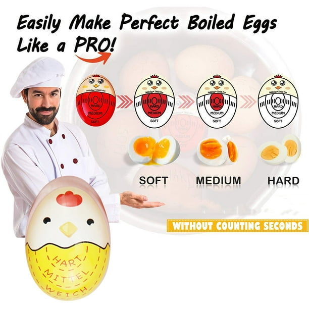 TB&W Color Changing Boiled Egg Timer Kitchen Cooking Yummy Alarm Tool ...