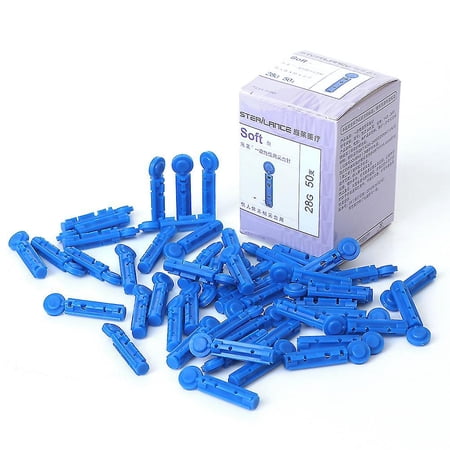 50pcs 28g Soft Blood Glucose Medical Collecting Lancet Needles Diabetes ...