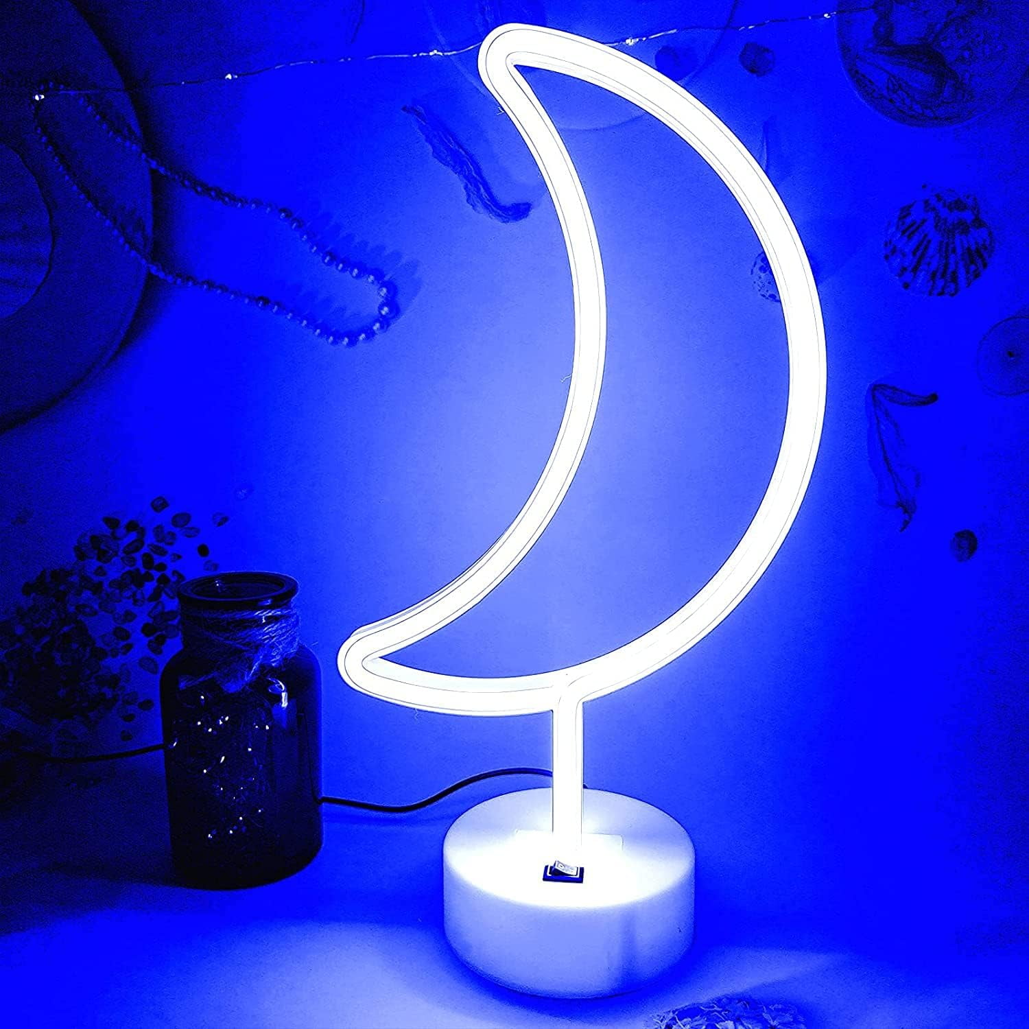 LINLIN Neon Night Light, LED Neon Signs Night Light Neon Lights Neon ...