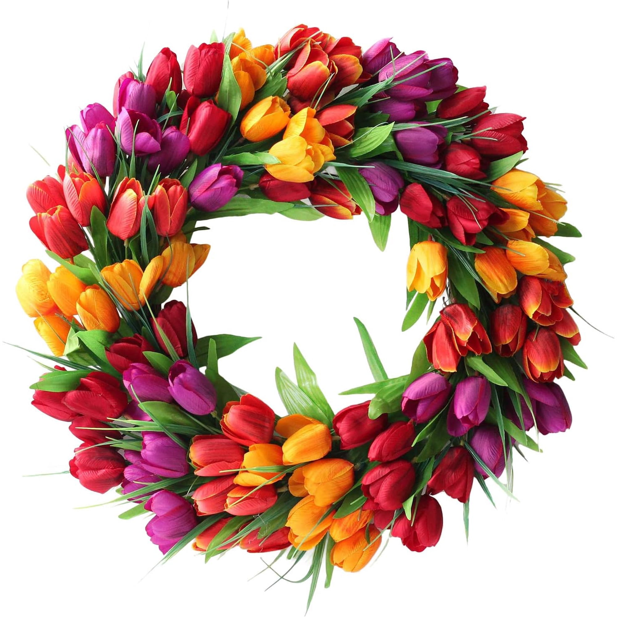 Click here for Dutchman Artificial Tulip Wreath With Not Easy To... prices