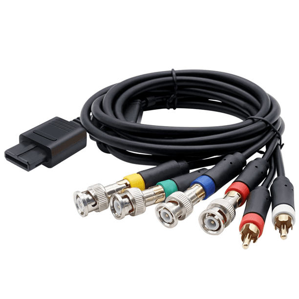 Cable RGB/RGBS para Consolas de Video N64 SFC SNES Cable Compuesto con ...