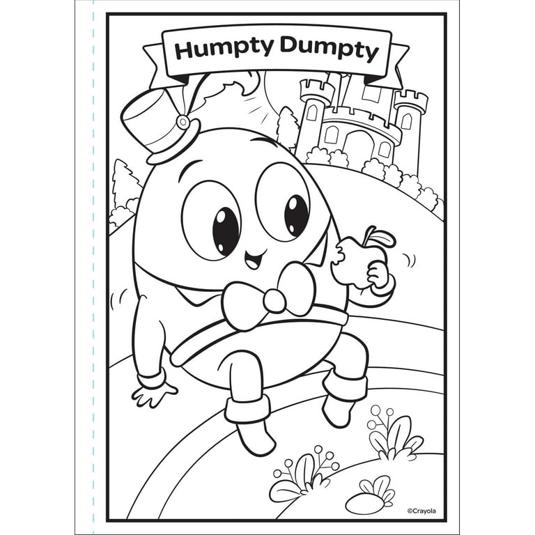 Humpty Dumpty Coloring Pages