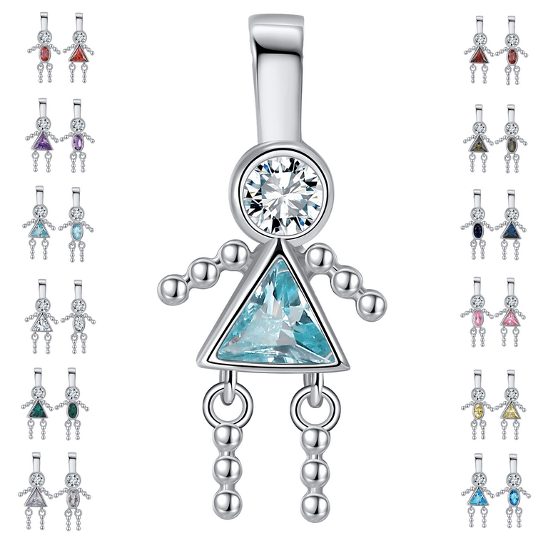 Sterling silver birthstone charms store