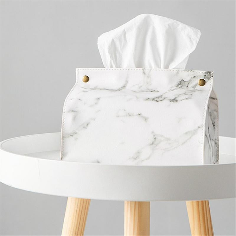 Click here for Geecy Tissue Case Box Container Pu Leather Marble... prices