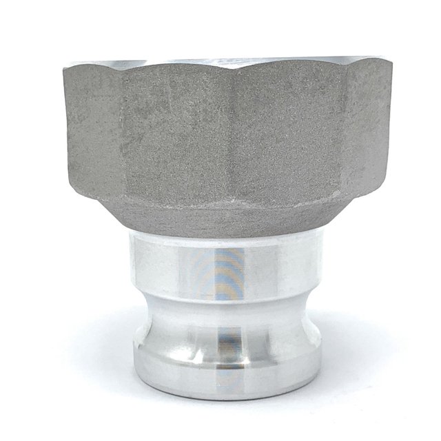 Gloxco Aluminum Type AR Cam and Groove Fitting Reducer, 2″ Male Camlock ...