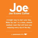Joe Knows Coffee, Wake Up Joe, Medium Roast, Ground Coffee, 2 Pound ...