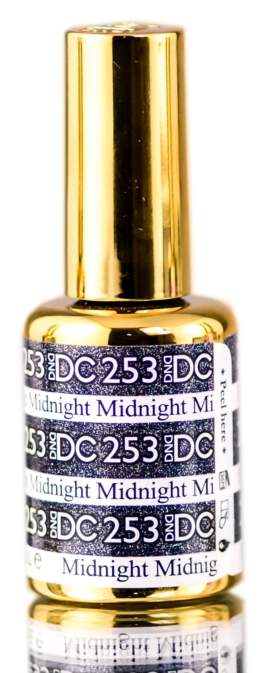 DND DC Mermaid Gel - Midnight (253) - Pack of 1 with Sleek Comb ...