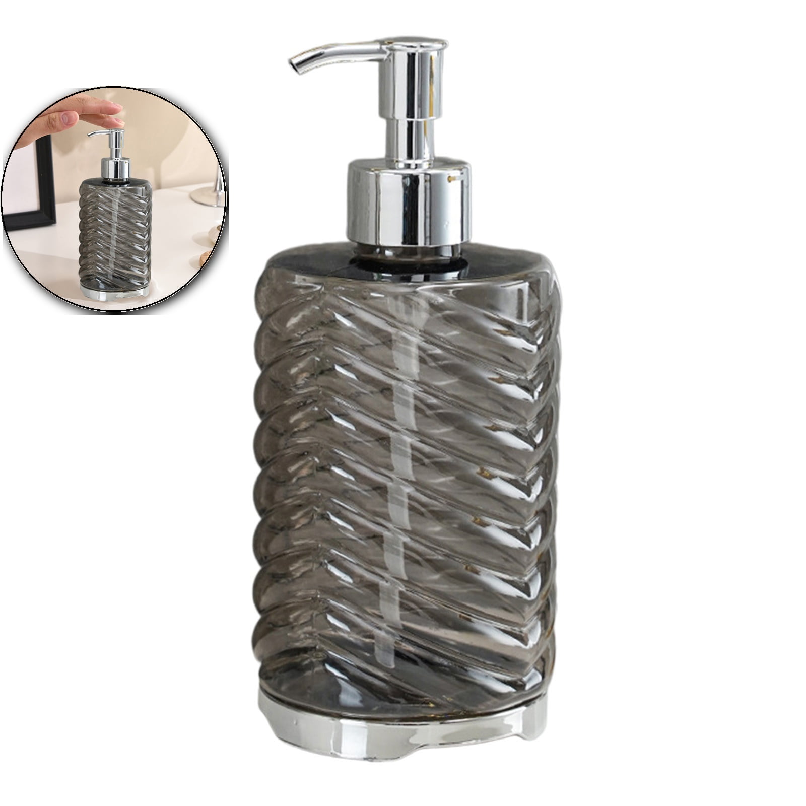 Click here for Dvruxg Refillable Hand Sanitizer Dispenser Bottle... prices