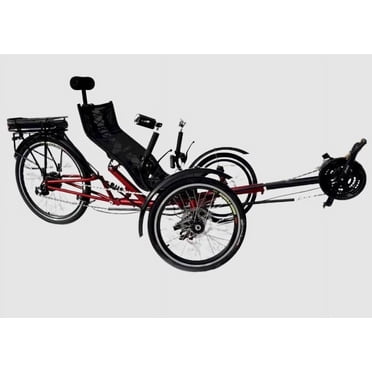 ERT-36 Electric Tricycle - Self-Assembly Required, HAZMAT Designated ...