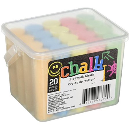 Chalk Sidewalk Chalk 20 Count- 5 colors | Walmart Canada
