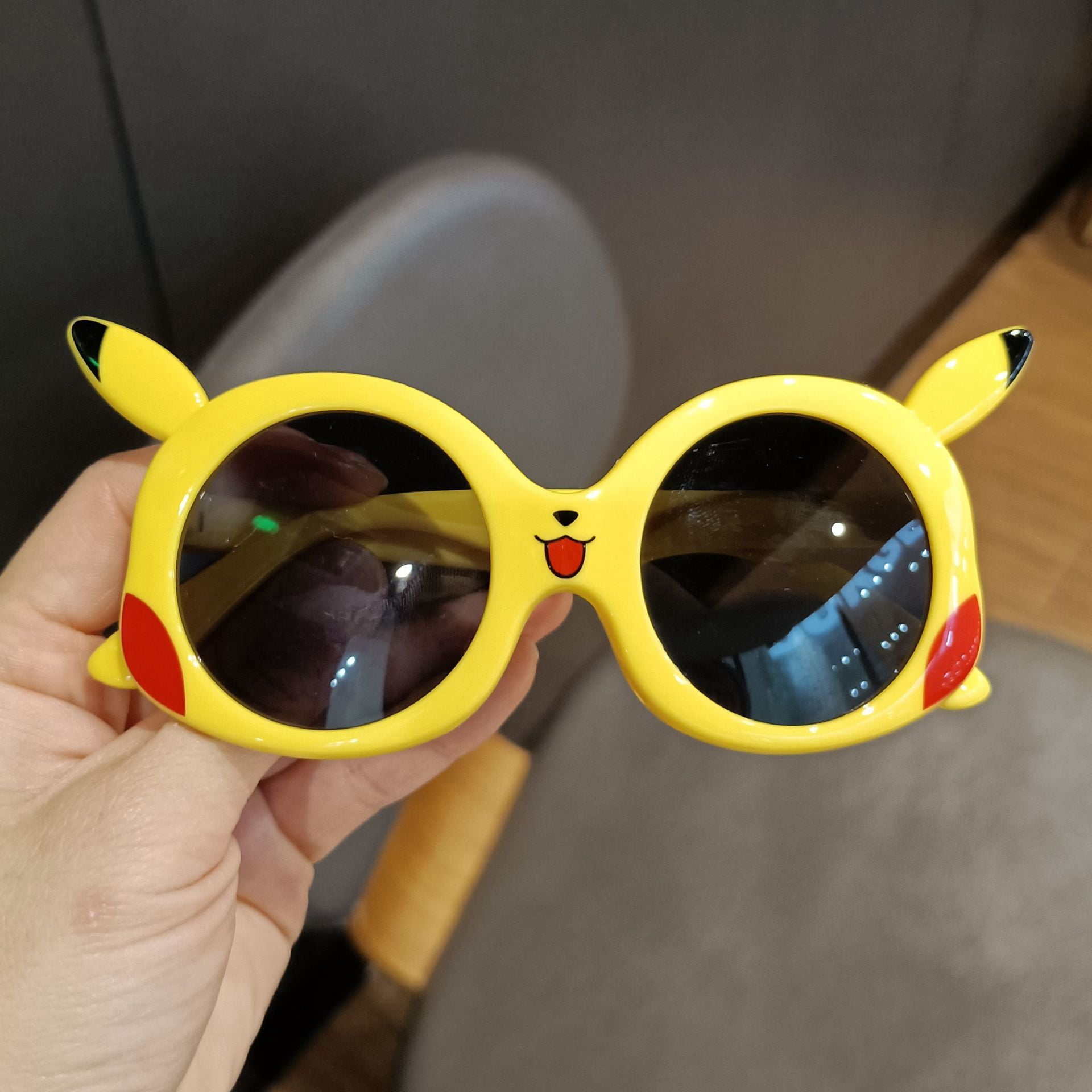 Gafas de sol de Pokémon de Anime, modelo de Pikachu, gafas de dibujos ...