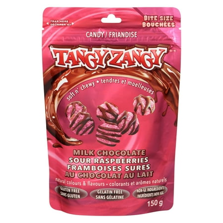 Tangy Zangy Milk Chocolate Sour Raspberries Candy | Walmart Canada