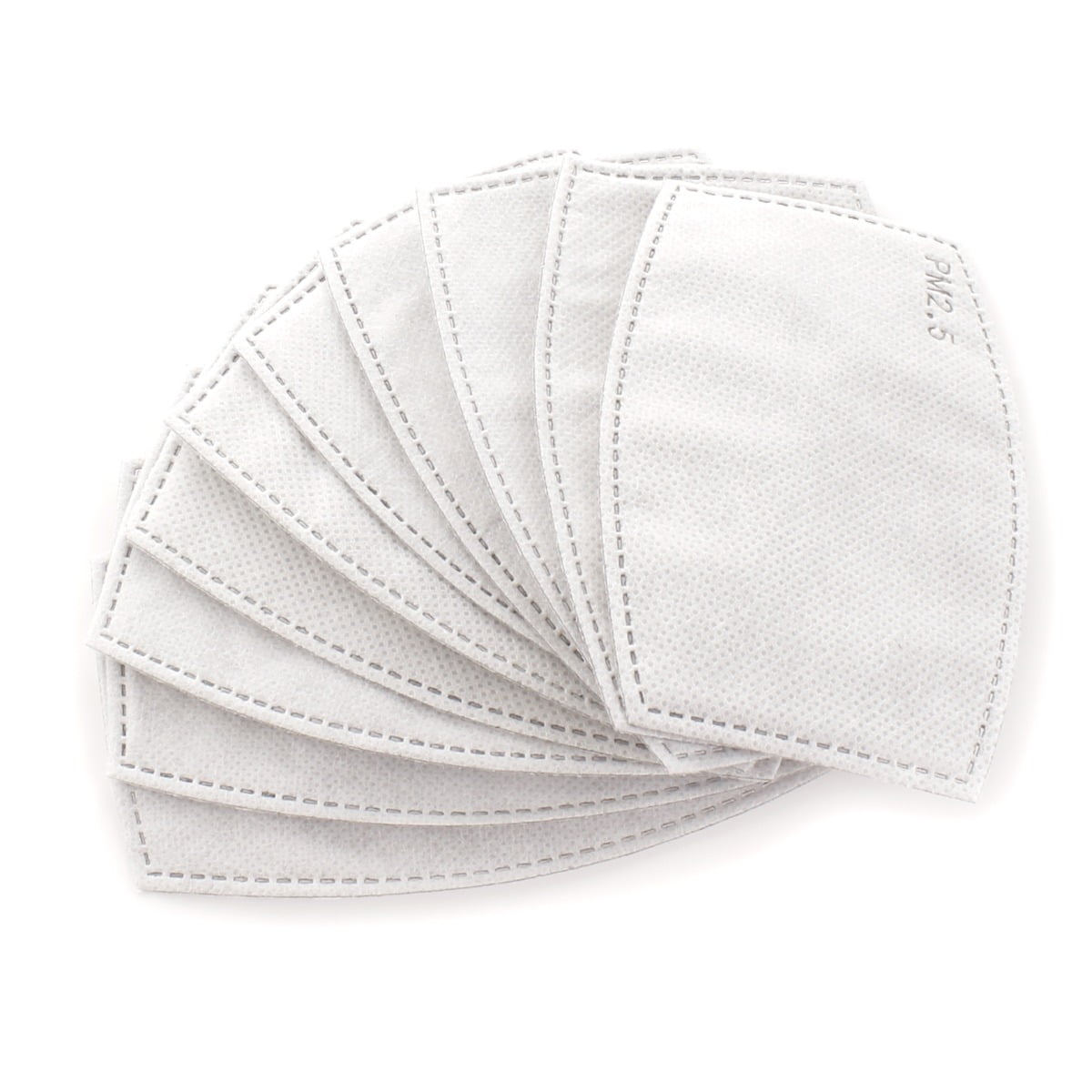 PM2.5 Melt-Blown Activated Carbon Disposable Face Mask Filter 10 Pack ...