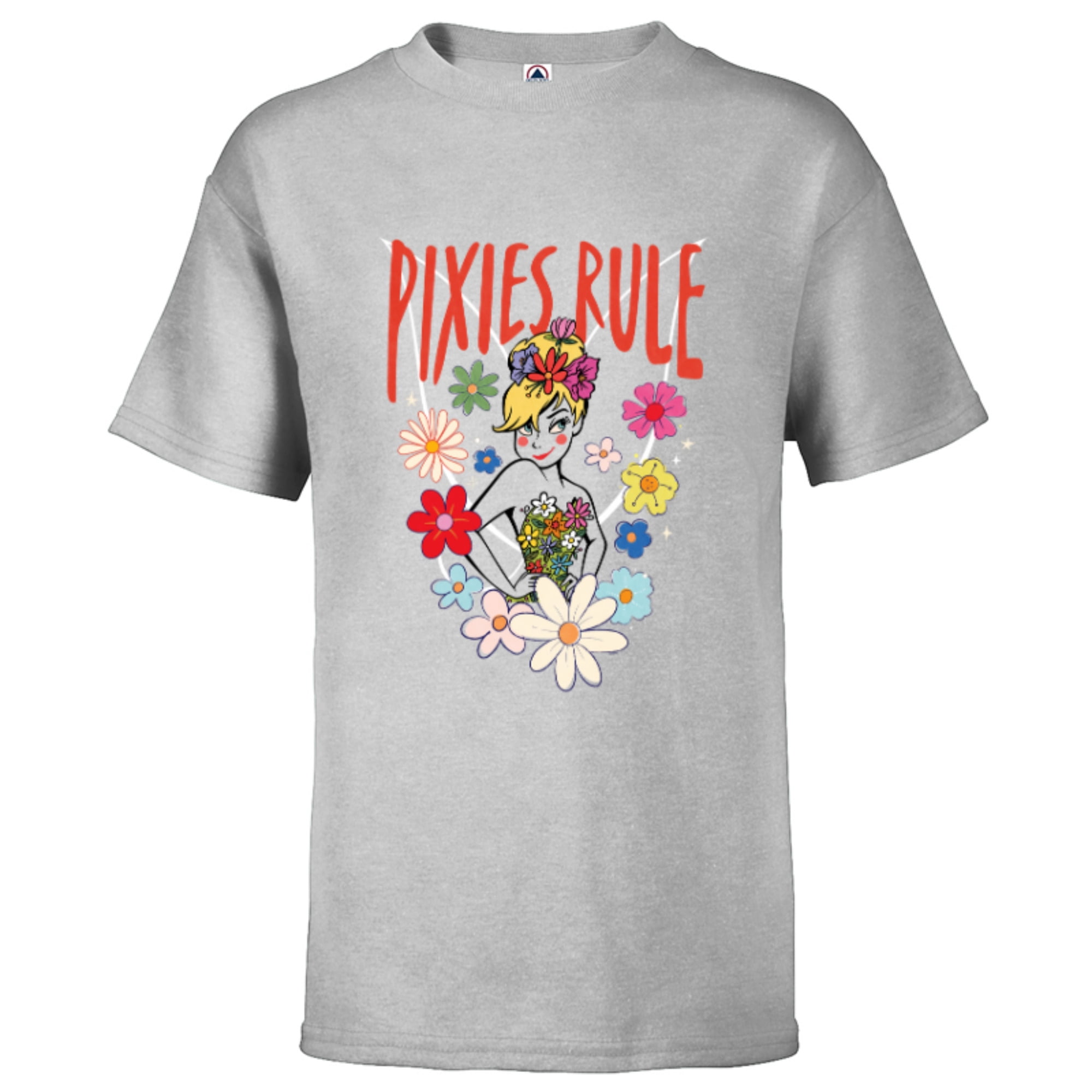 Disney Princess Tinker Bell Pixies Rule - Short Sleeve T-Shirt for Kids ...