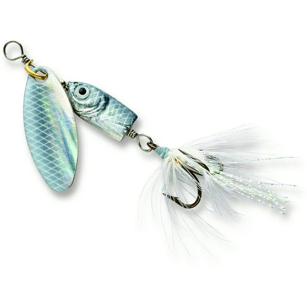 Blue Fox Fishing Lure BFFS1BSD Flash Spinner 1/8 oz Blue Shad - Walmart ...