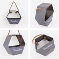 Bwiyojiz Organizers and Storage, Home Decor With A Modern Flower Basket ...