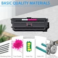NineLeaf High Capacity Compatible Toner Cartridge Replacement for Canon ...