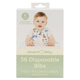 Upward Baby Food-Catching Disposable Bibs - 36-Pack - 6m+ Unisex ...