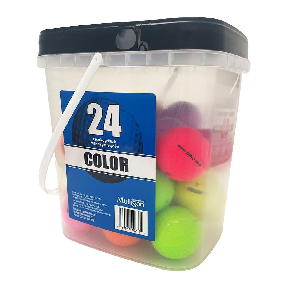 Click here for Mixed Color Recycled Golf Balls  Pack Of 24  By Mu... prices