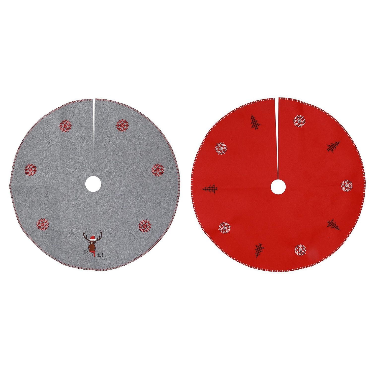 Click here for Ih Casadécor Felt Tree Skirt - Set Of 2 prices