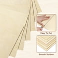 Uxcell 3pcs Basswood Sheet 15" x 15" x 1/16" Thin Unfinished Wood ...
