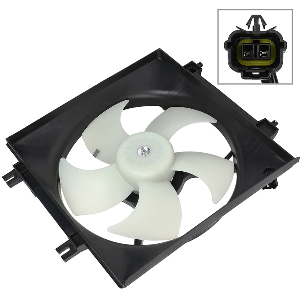 CCIYU Radiator or Condenser Cooling Fan Fit for 2009 2010 2011 2012 ...