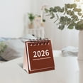 3 Packs Desk Calendar 2024-2025, Mini Punch Card Countdown Planner ...