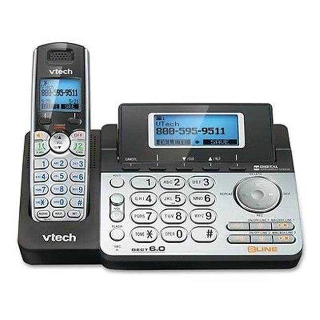 ATT-Vtech 80-7009-00 2-Line Dect Cid Dect 6.0 Dual Caller - Walmart.com ...