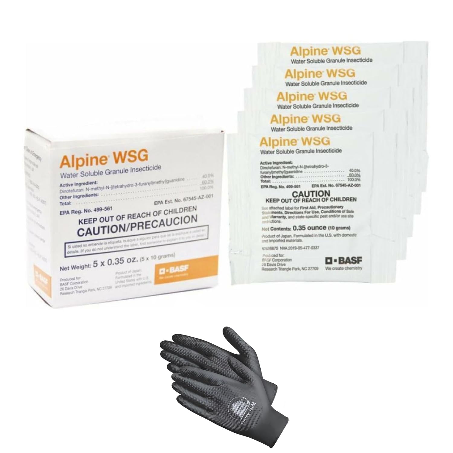 Click here for Daisy J & m Basf Alpine Wsg (5 X 10g) + Disposable... prices