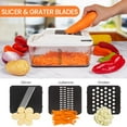 RuK Manual Kitchen Dicer: 10-in-1 Vegetable Cutter with 2.6-Quart ...
