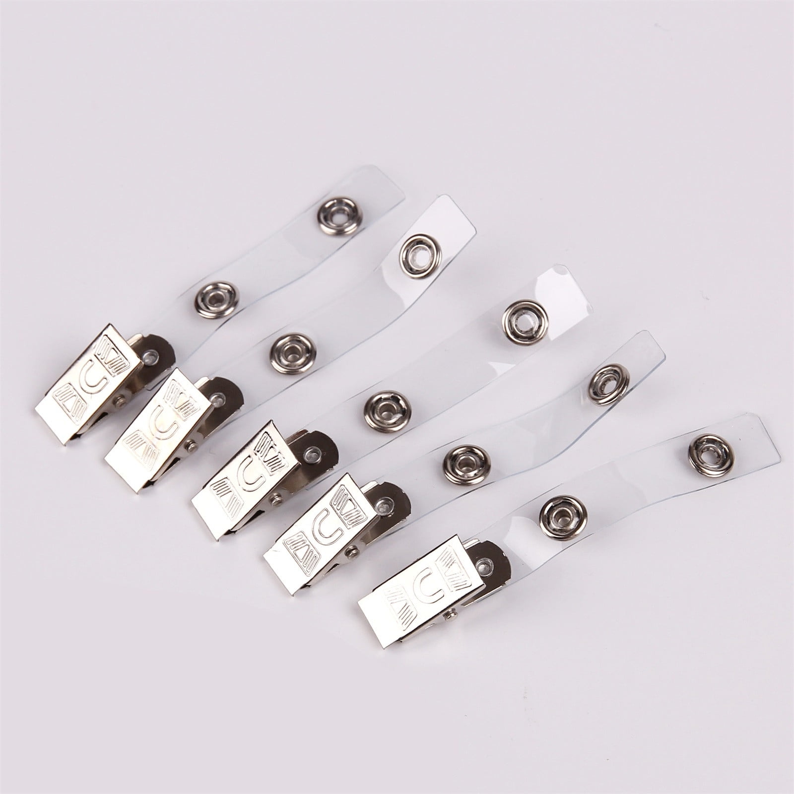 Click here for Lqxzwjy 10pcs Premium Metal Badge Clips With Clear... prices
