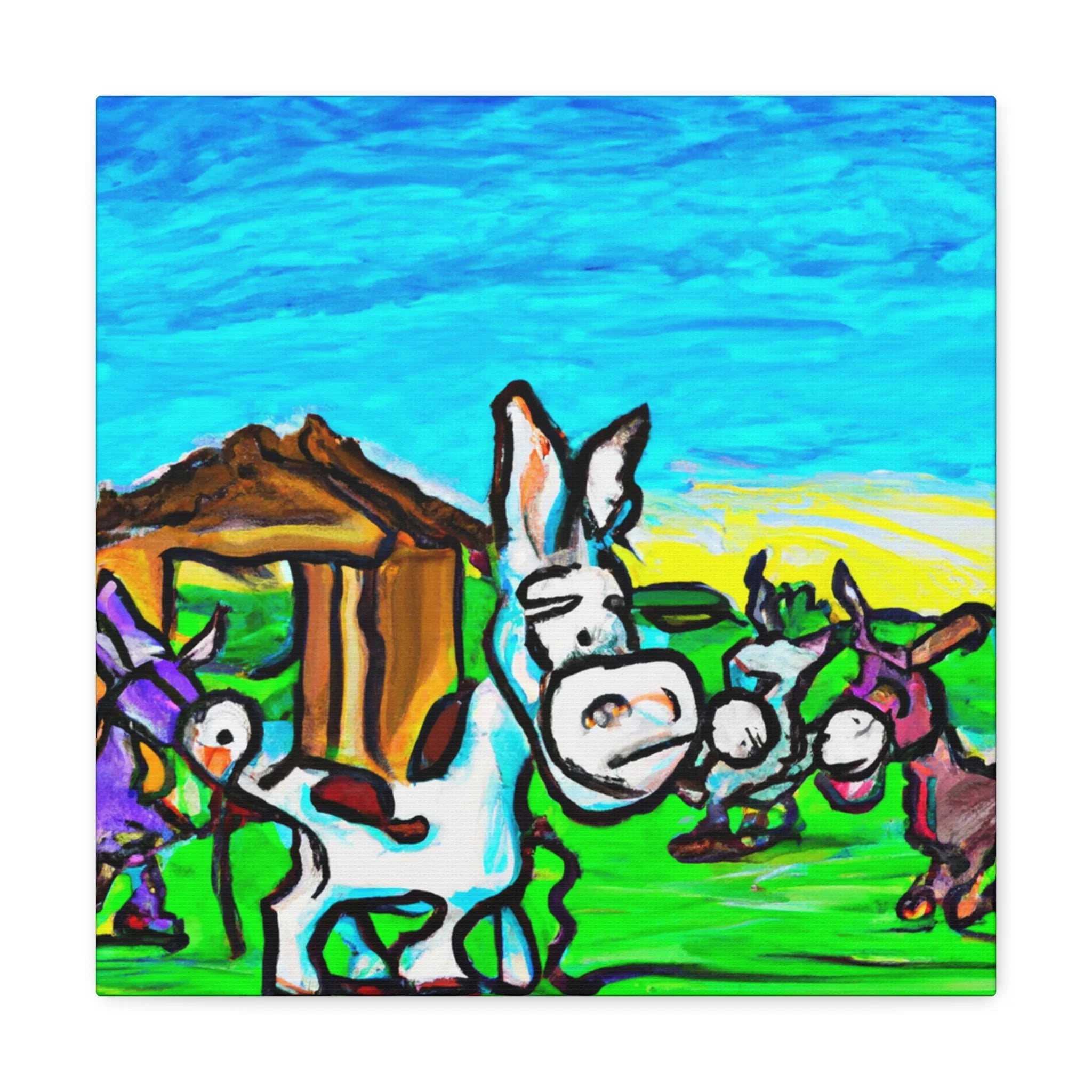 Donkey: A Masterpiece - Canvas - Walmart.com
