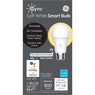 GE LED 10.5-Watt (60W Equivalent) Soft White Color, Outdoor Post Light ...