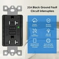 Gfi Gfci Outlet 20 Amp 125V Tamper Resistant Residential Grade For ...