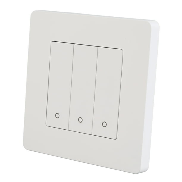 Smart Switch Control Panel,3 Gang Smart Control Intelligent Switch ...