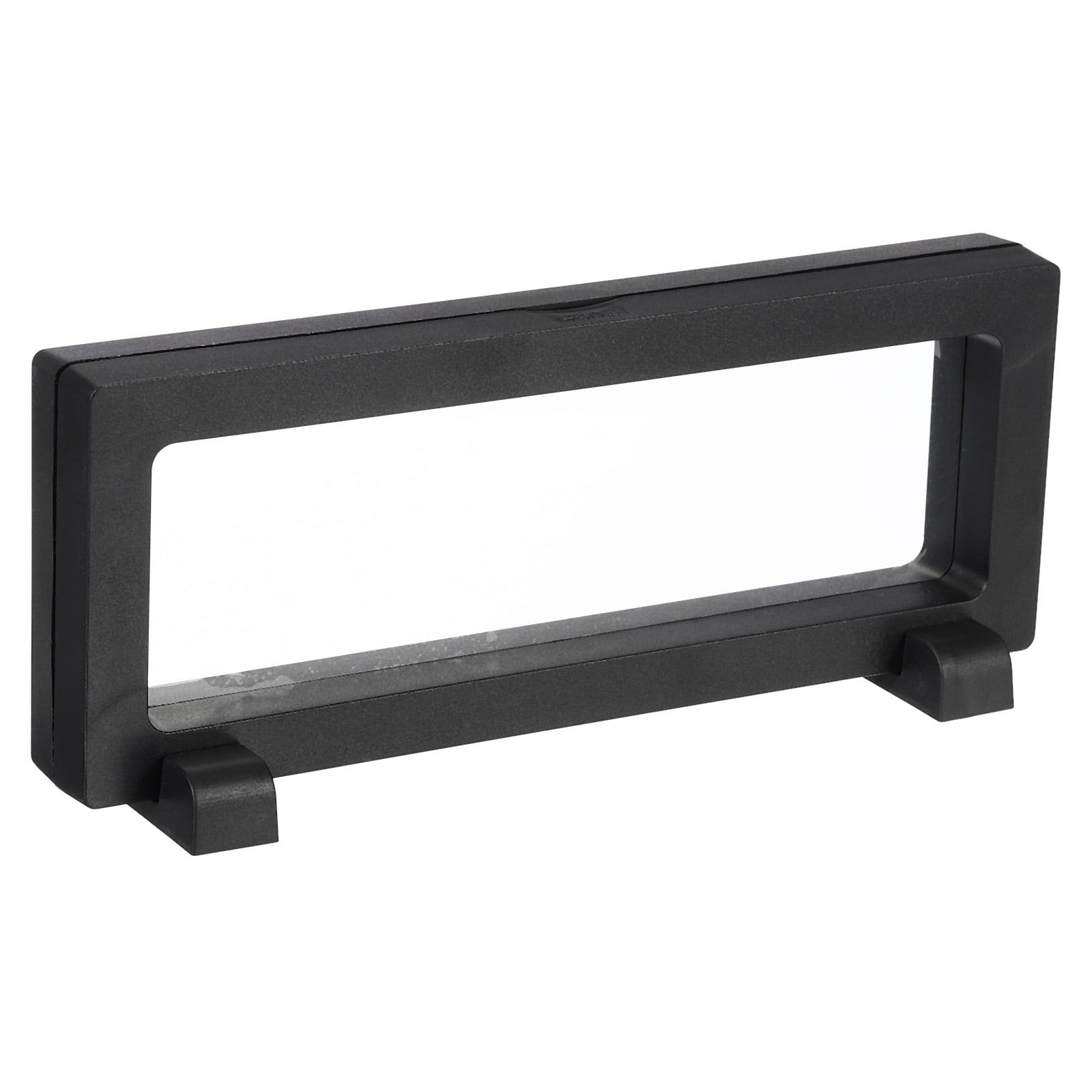 3D Floating Display Frame Coin Jewelry Case Holder with Base 7" x 2.8 ...