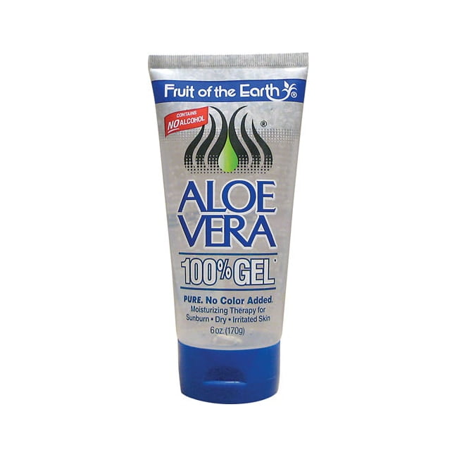 Fruit of the Earth Aloe Vera 100% Gel 6 oz Gel - Walmart.com - Walmart.com