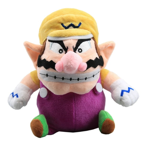 uiuoutoy Super Mario Bros. Wario Plush Toy Stuffed Doll 9'' Figure ...