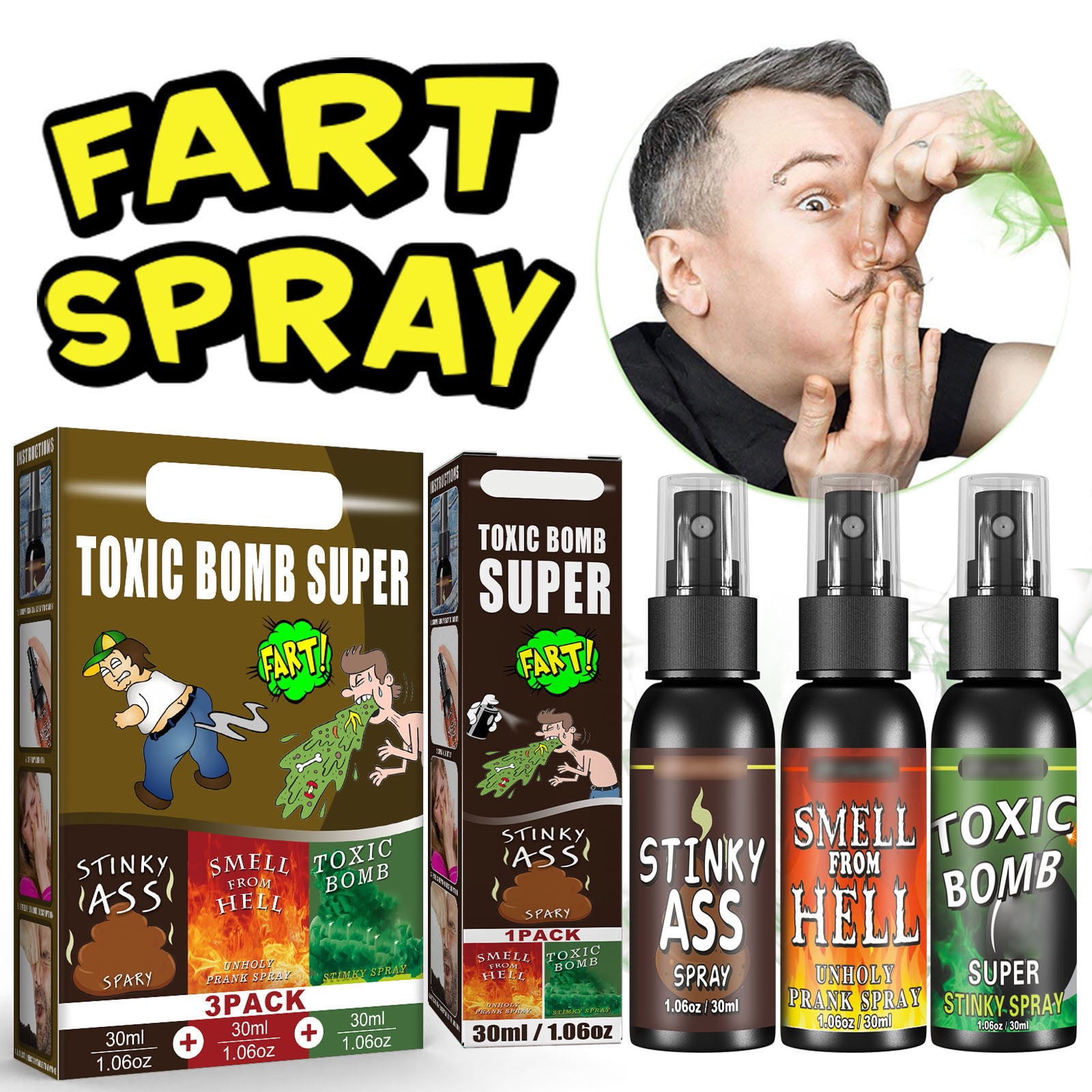 Click here for Cjiawei Fart Liquid Spray Super 30ml Prank Toy Spr... prices